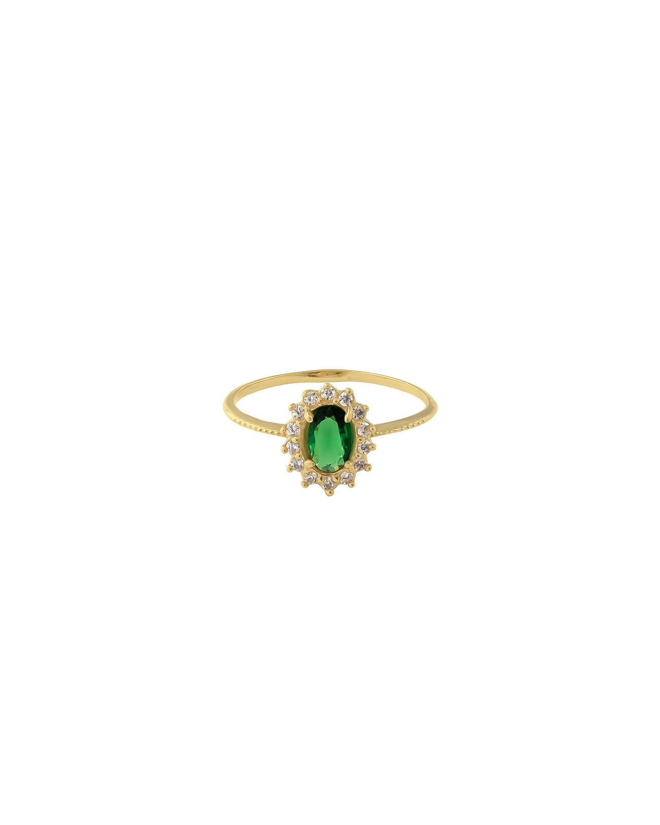 Anillo Clarisse Verde